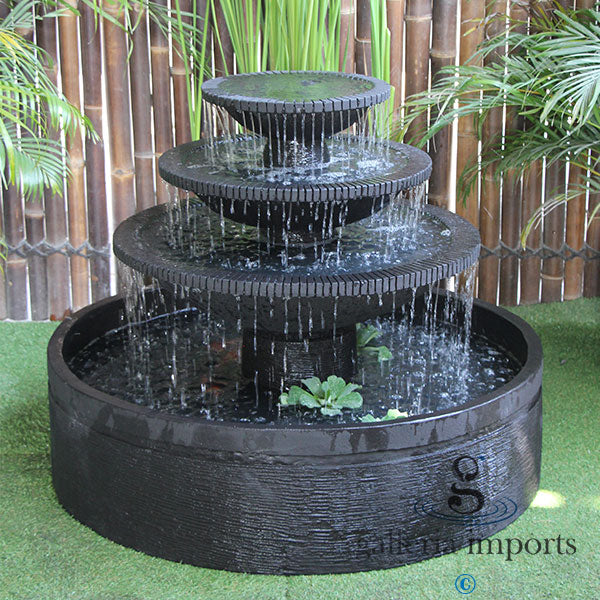 Relaxing Aqua Falls Water Feature Fountain | Perfect for Bird Lovers ...