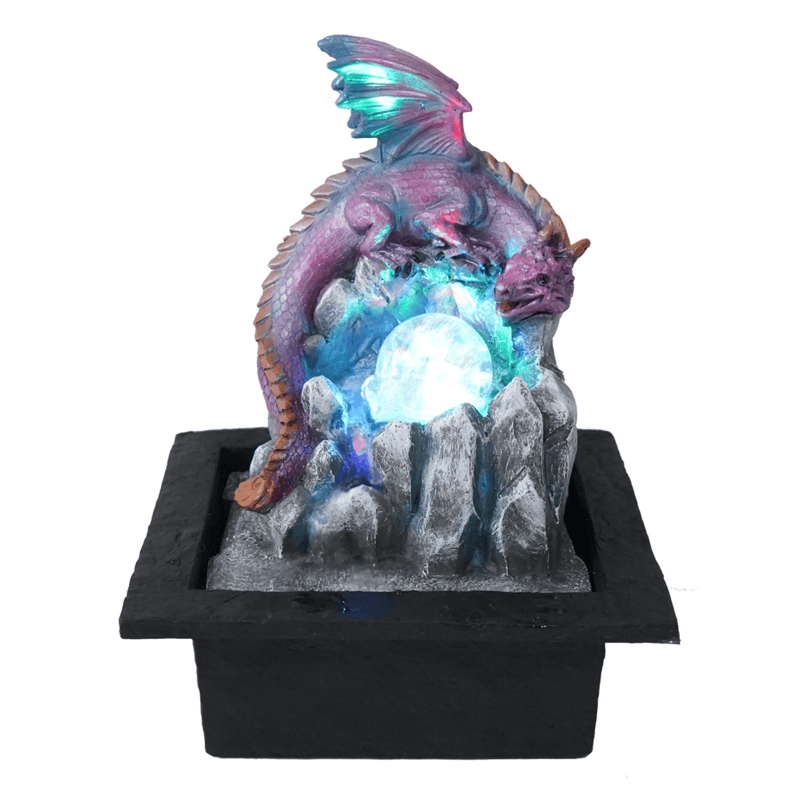 Aurora Dragon Tabletop Water Feature | Top Fountains — Outdoor Escape