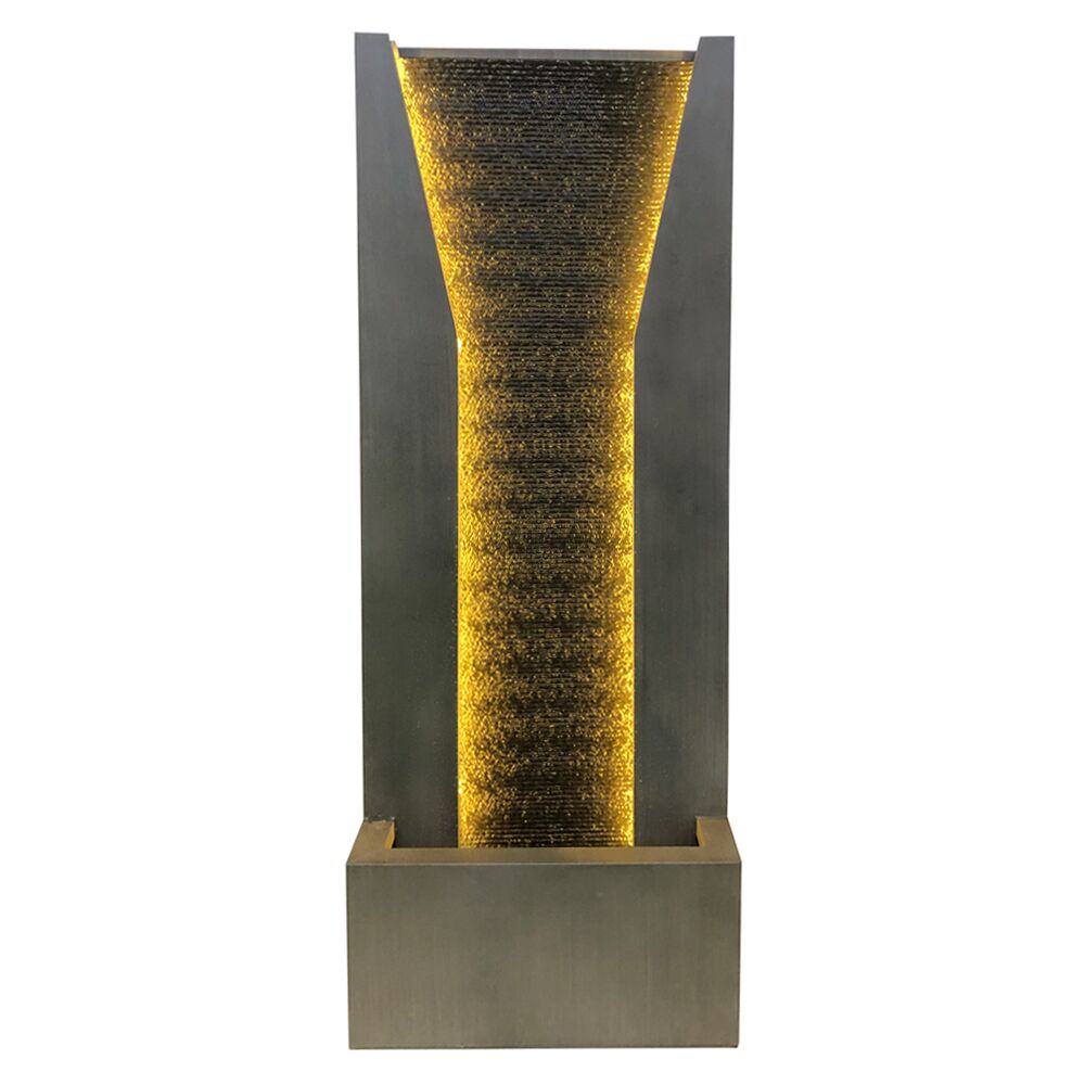 Aurora Modern Wall Water Feature | Top Fountains — Outdoor Escape