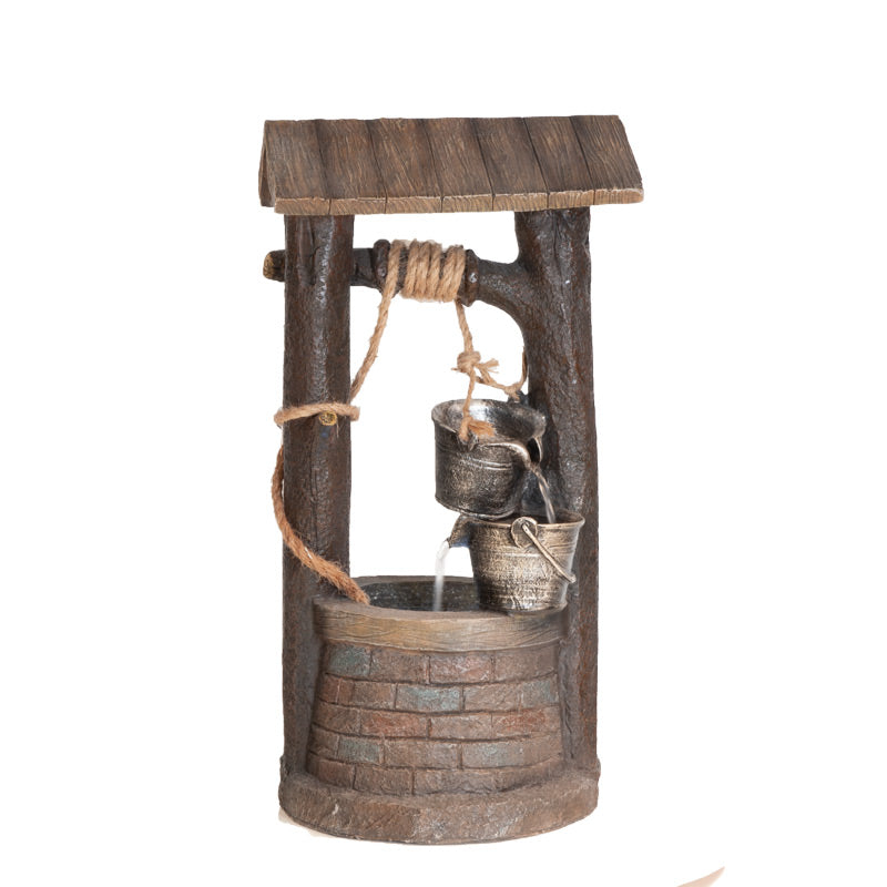 Wish Well Fountain | Relaxing Water Feature for Home — Outdoor Escape